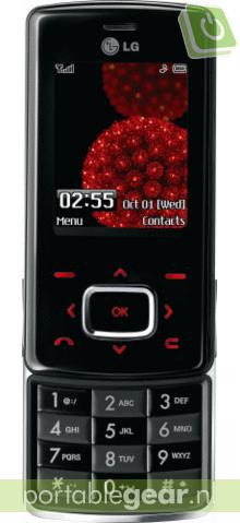 LG KG800 foto's